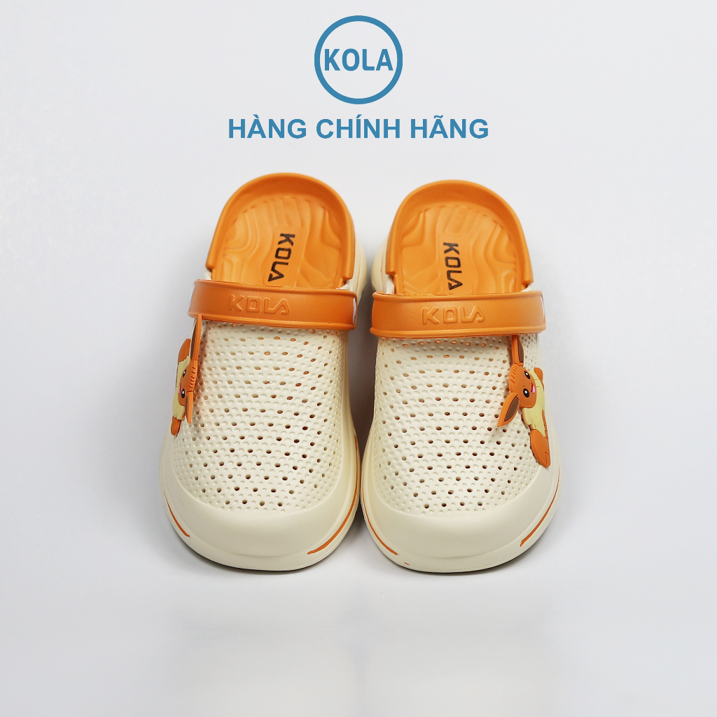 Dép sục nữ KOLA chất liệu EVA siêu nhẹ sticker pokemon có quai hậu ...