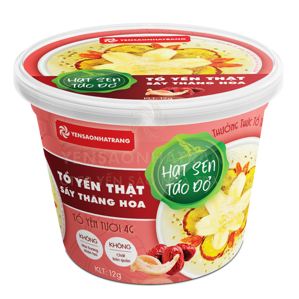 TỔ YẾN THẬT ĂN LIỀN – SẤY THĂNG HOA (TYAL) HẠT SEN TÁO ĐỎ | Shopee Việt Nam