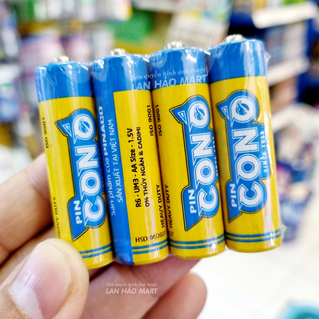 [HỘP 40 VIÊN] Pin Tiểu Con Ó Pinaco AA (2A) R6-UM3-1.5V | Shopee Việt Nam
