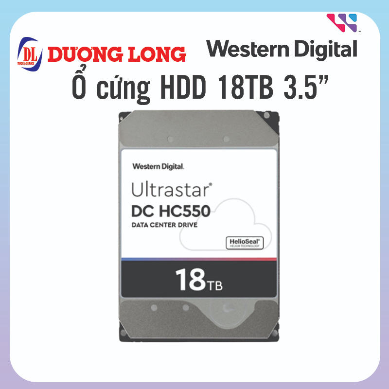 Ổ cứng Western Digital Ultrastar DC HC550/HC560 18TB/20TB | Shopee Việt Nam