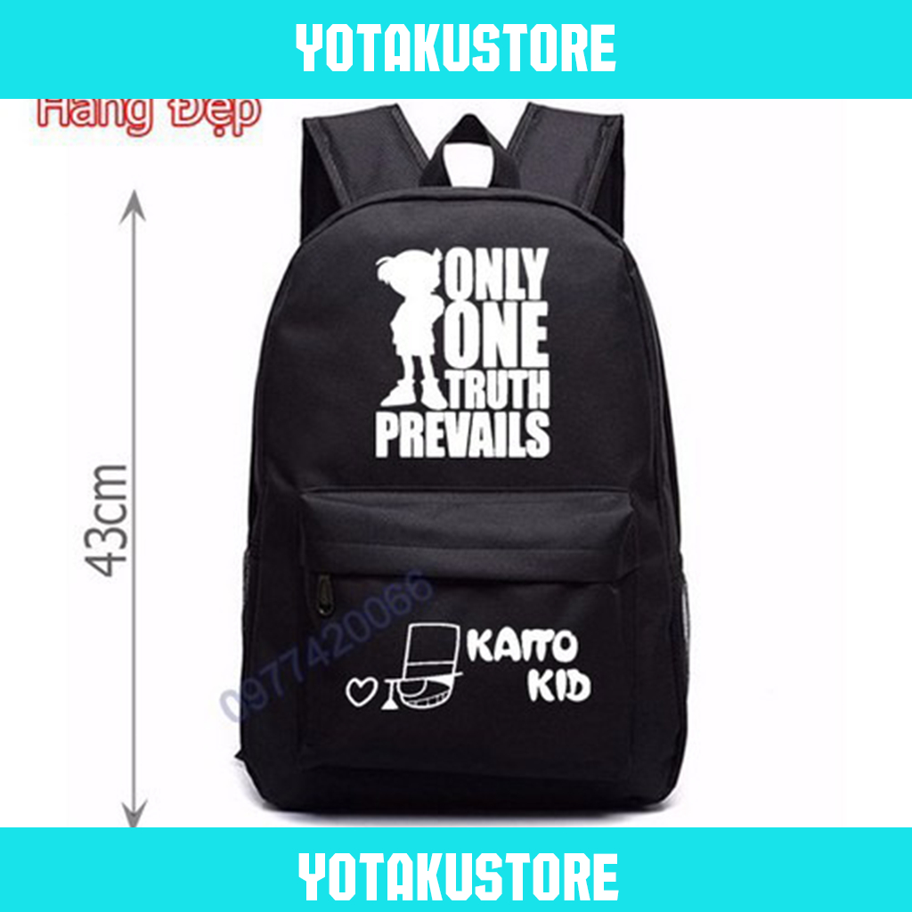 Balo đi học CONAN, SHINICHI, KAITO KID | Shopee Việt Nam
