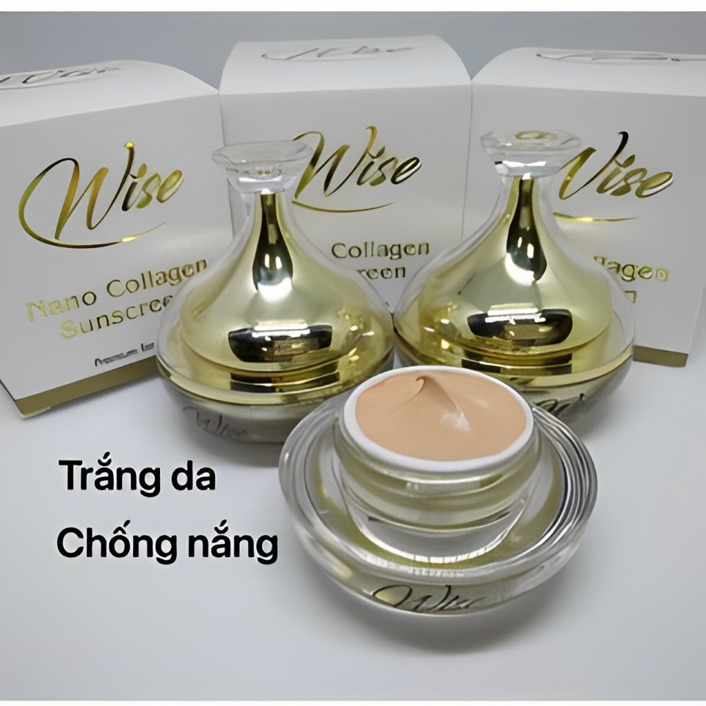 Kem chống nắng Wise Nano Collagen Thái Lan | Shopee Việt Nam