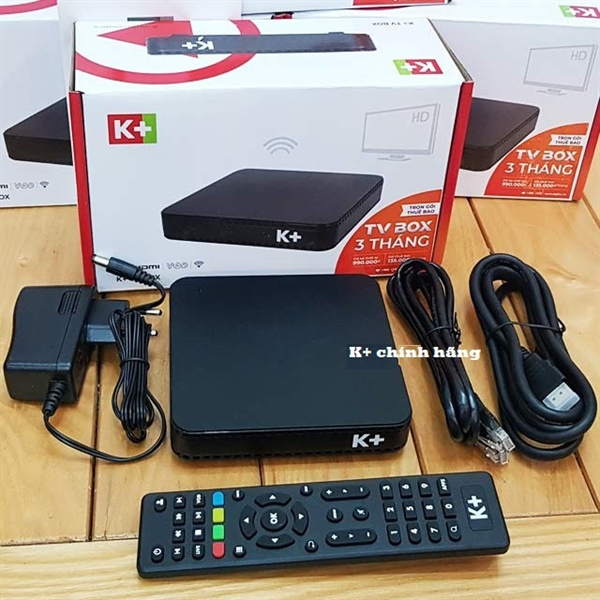 Đầu thu K+ TV BOX đã có đăng ký 3 tháng thuê bao gói HD CHÍNH HÃNG 100% ...