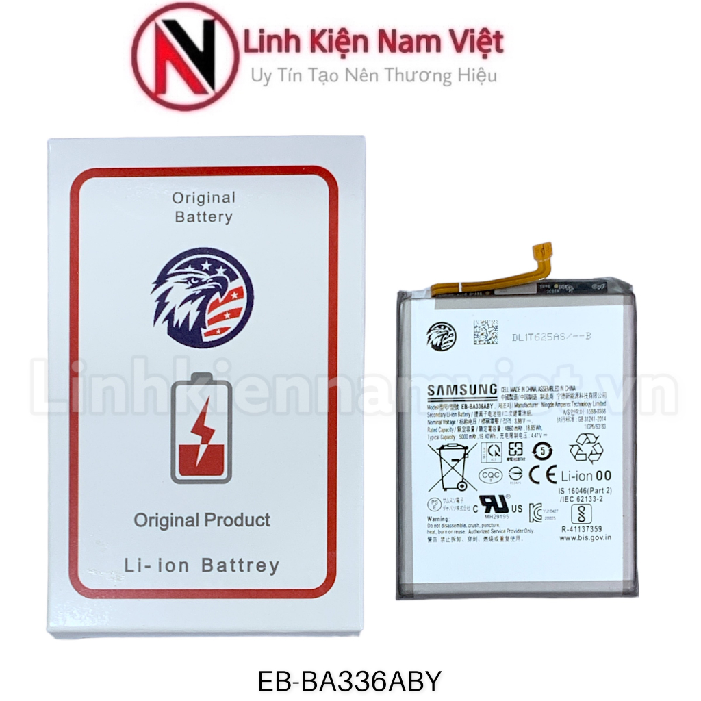 Pin Samsung A33 - 5G / A53 -5G / A336 / A536 (EB-BA336ABY) Zin đại bàng ...