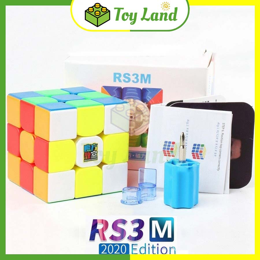 Rubik 3x3 RS3M 2020 Stickerless Có Nam Châm Rubic RS3 M MoYu MeiLong 3 ...