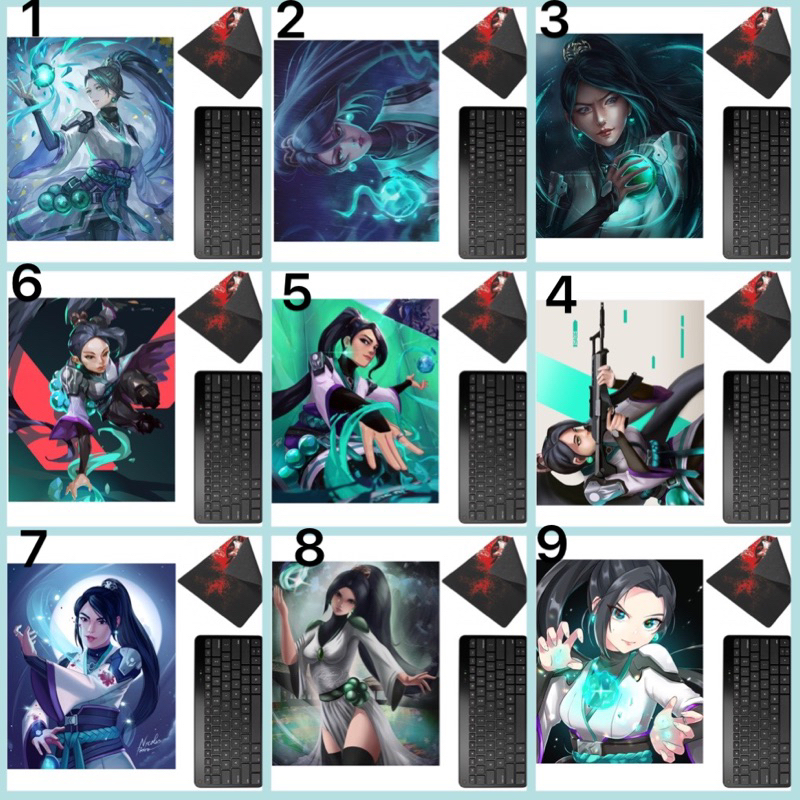 Bàn di chuột Sage Game Valorant / lót chuột Sage valorant | Shopee Việt Nam