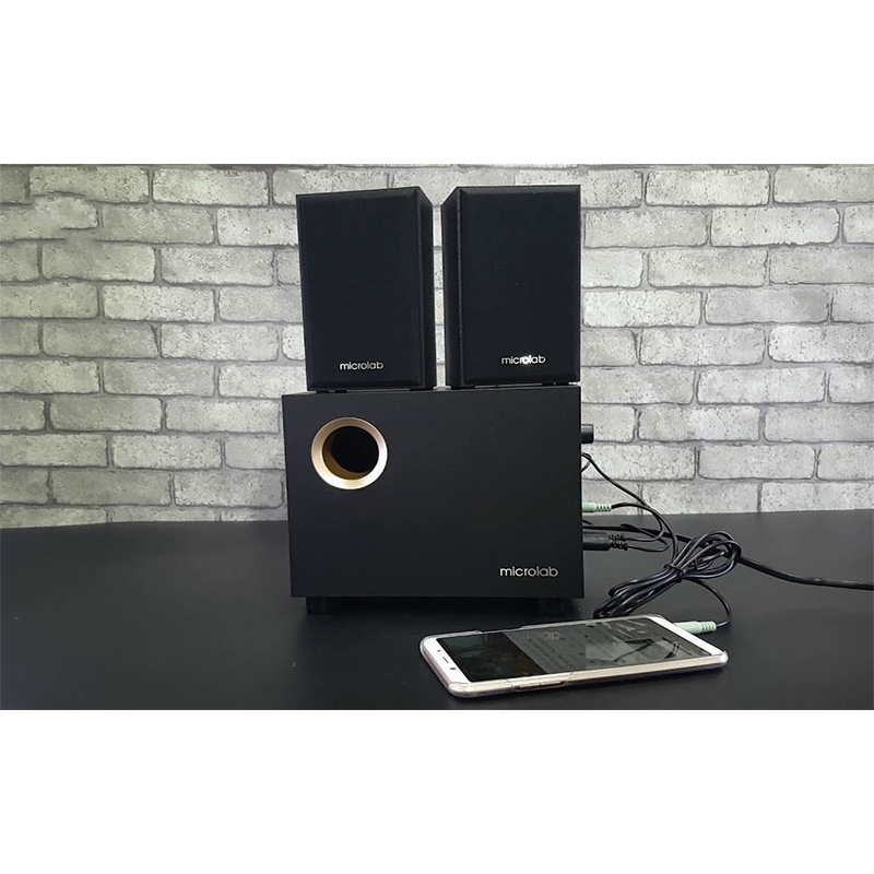 Loa Microlab M105 2.1 - Bảo hành chính hãng 12 tháng | Shopee Việt Nam