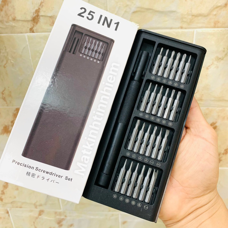 Bộ tua vít mini 25in1 đa năng | Shopee Việt Nam