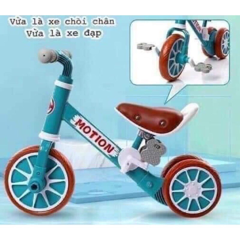 XE ĐẠP MOTION VỪA LÀM XE CHÒI CHÂN KIÊM LUÔN XE THĂNG BẰNG( có ship hoả ...