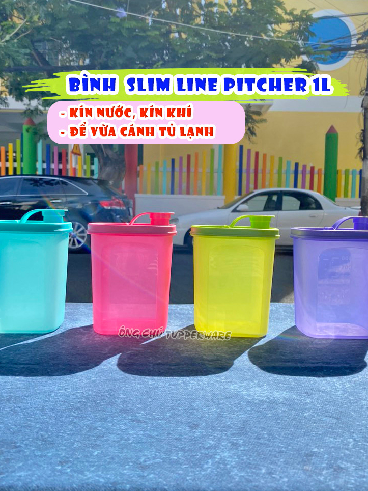 Bình nước Slim Line Pitcher 1L | Shopee Việt Nam