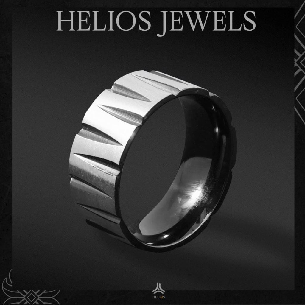 Nhẫn thời trang nam Helios Jewels Victory - Thép không gỉ cao cấp ...