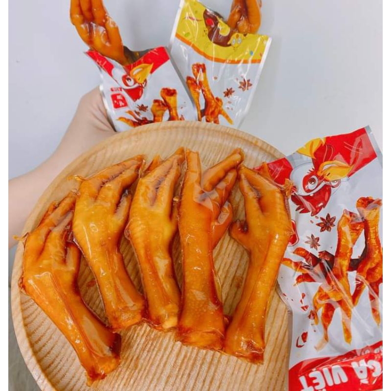 Chân gà có xương Anna lala 45g hương vị tứ xuyên, chân gà annalala hàng ...