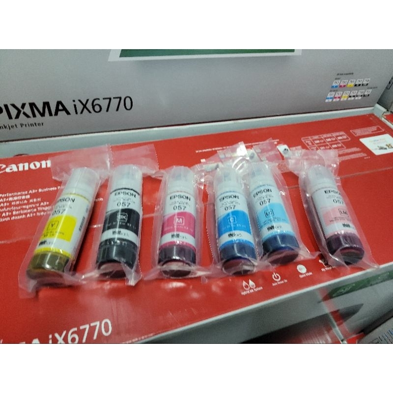 Mực in mã 057 cho máy in epson l8050.l18050 | Shopee Việt Nam