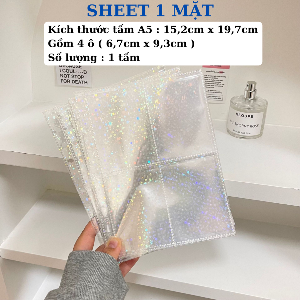Sheet A5 A4 6 Còng Túi Đựng Card Ảnh Idol Thần Tượng Timo VPBL05 ...