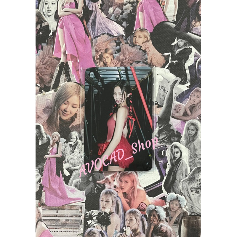 [official Toploader]blackpink Card Jennie Rosé Born Pink World Tour