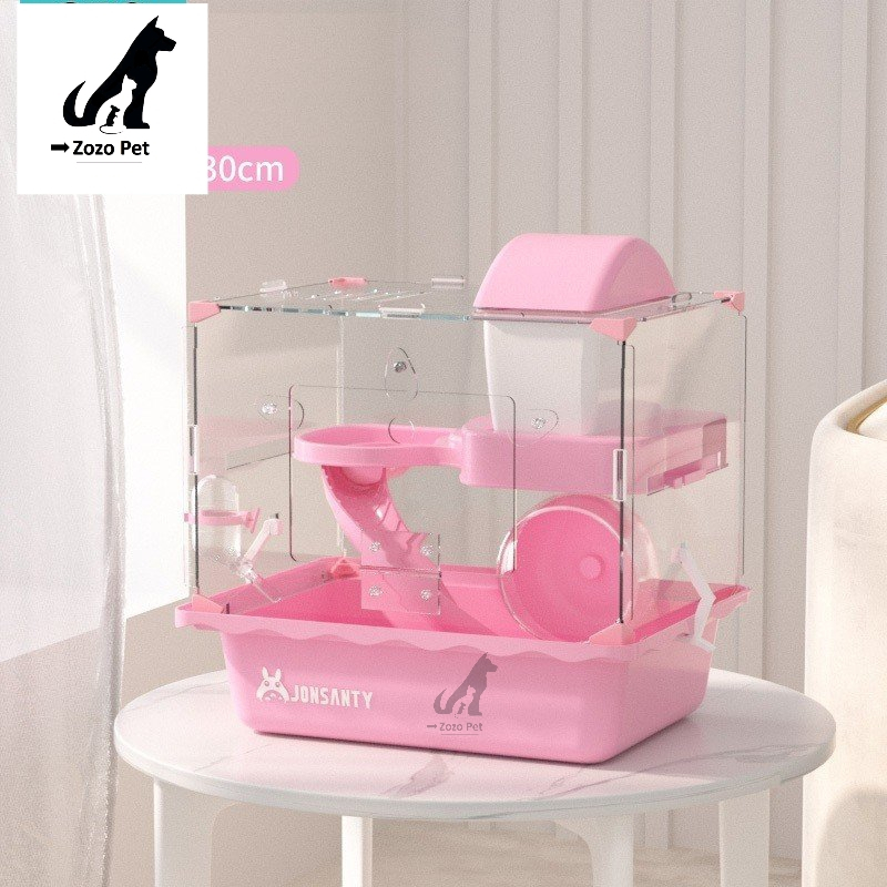 Lồng pha lê mika cho hamster hãng Jonsanty | Shopee Việt Nam
