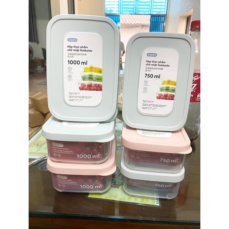 set 6 hộp inochi (3 hộp 1000ml vào 3 hộp 750ml) | Shopee Việt Nam