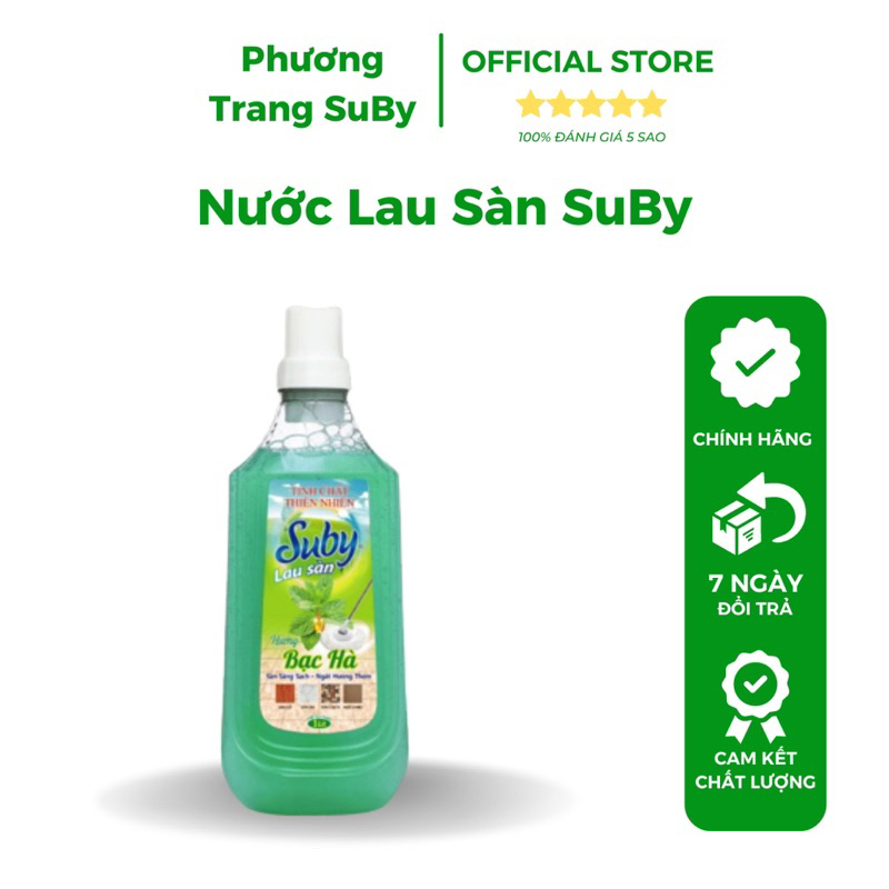 Nước Lau Sàn Suby công nghệ Hàn Quốc Diệt Khuẩn Đuổi Muỗi Chống Trơn ...
