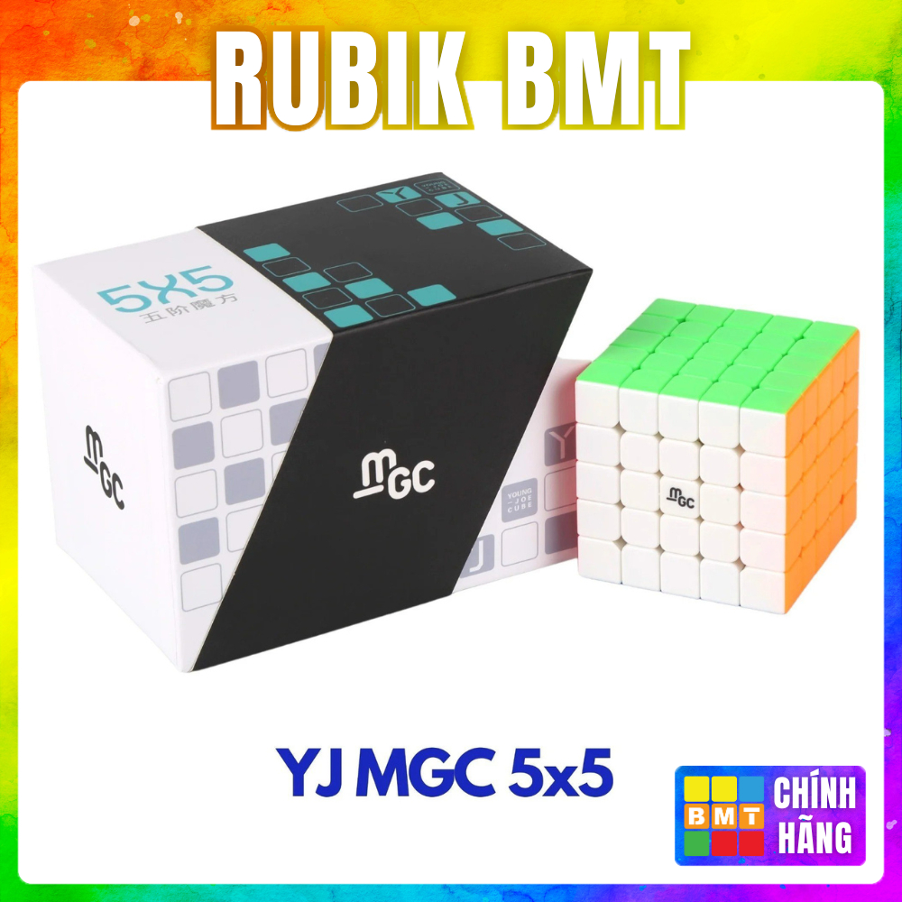 Rubik 5x5 YJ MGC 5x5M Có Nam Châm Stickerless, Rubic 5 Tầng Có Nam Châm, Đồ Chơi Thông Minh Cho ...
