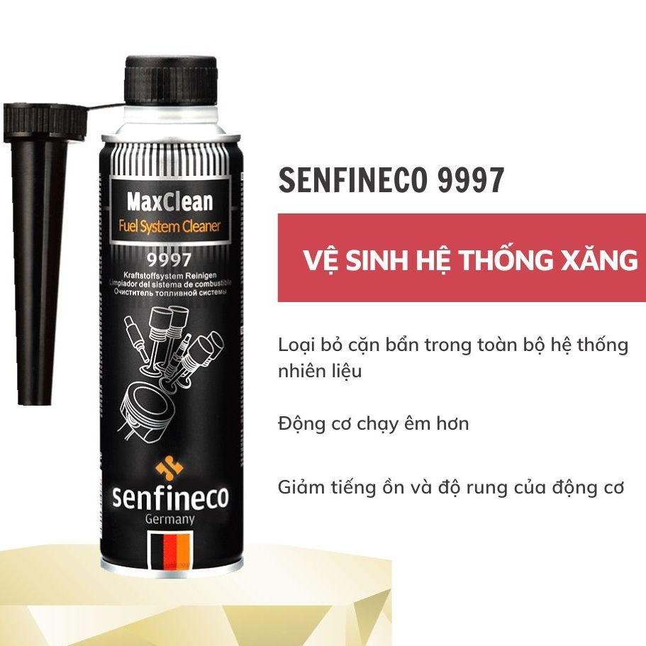 Dung Dịch Vệ Sinh Hệ Thống Xăng - Senfineco Maxclean Fuel System ...