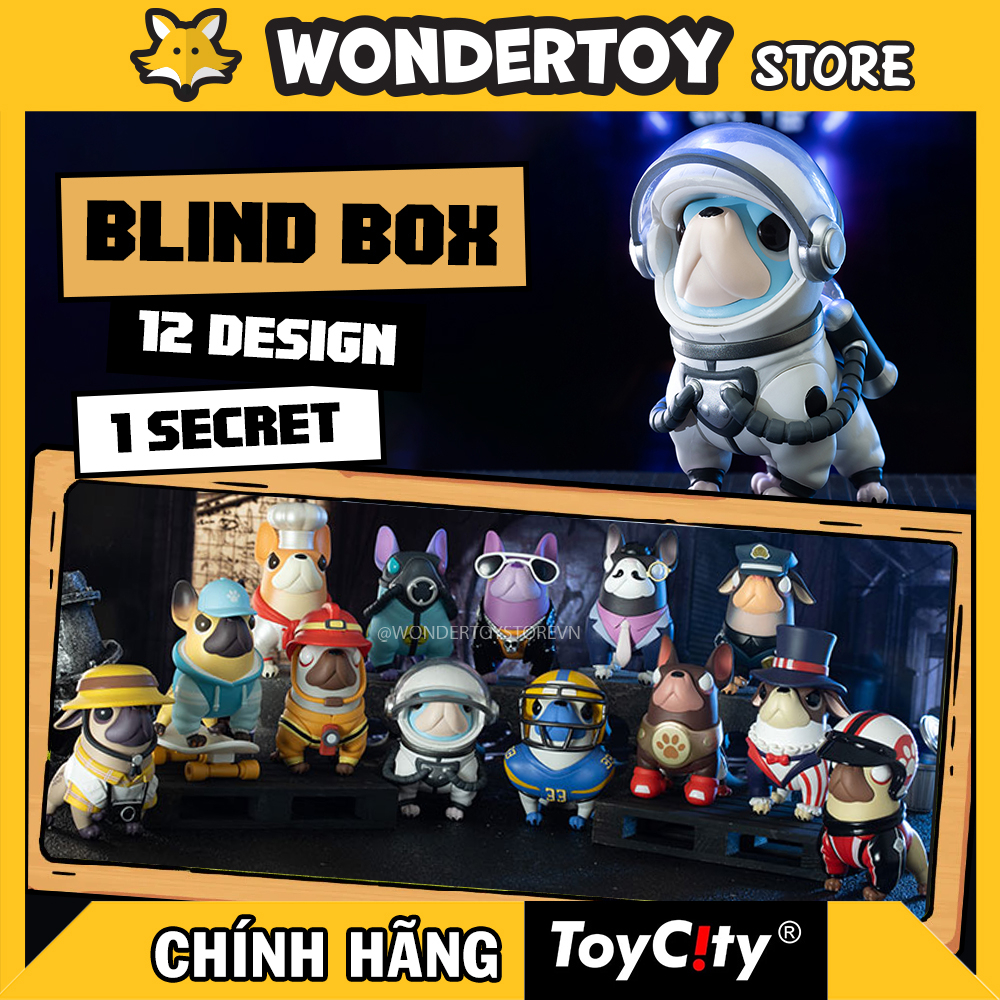 Mô hình Toycity Froyo Career Series Blind Box Chó Bulldog - Hộp mù ...