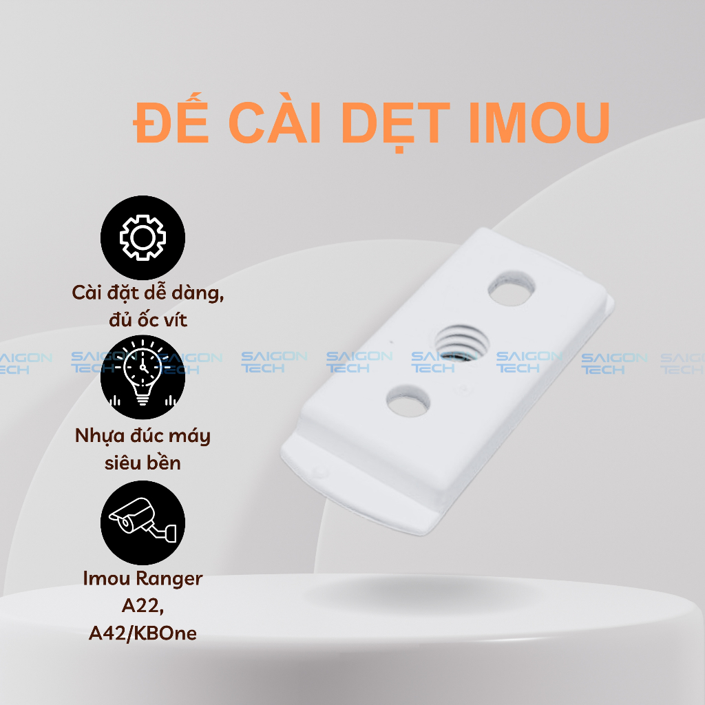 🔥[HCM - Hỏa Tốc] Đế Cài Dẹt Gắn Trần Cho Camera Wifi Imou A22/Ranger A2 ...