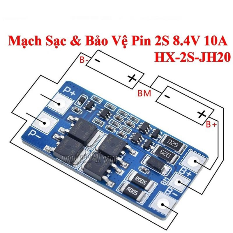 Mạch Sạc Pin Lithium 18650 2 cell – Sạc Cân Bằng và Bảo Vệ Pin 2s 8.4v ...