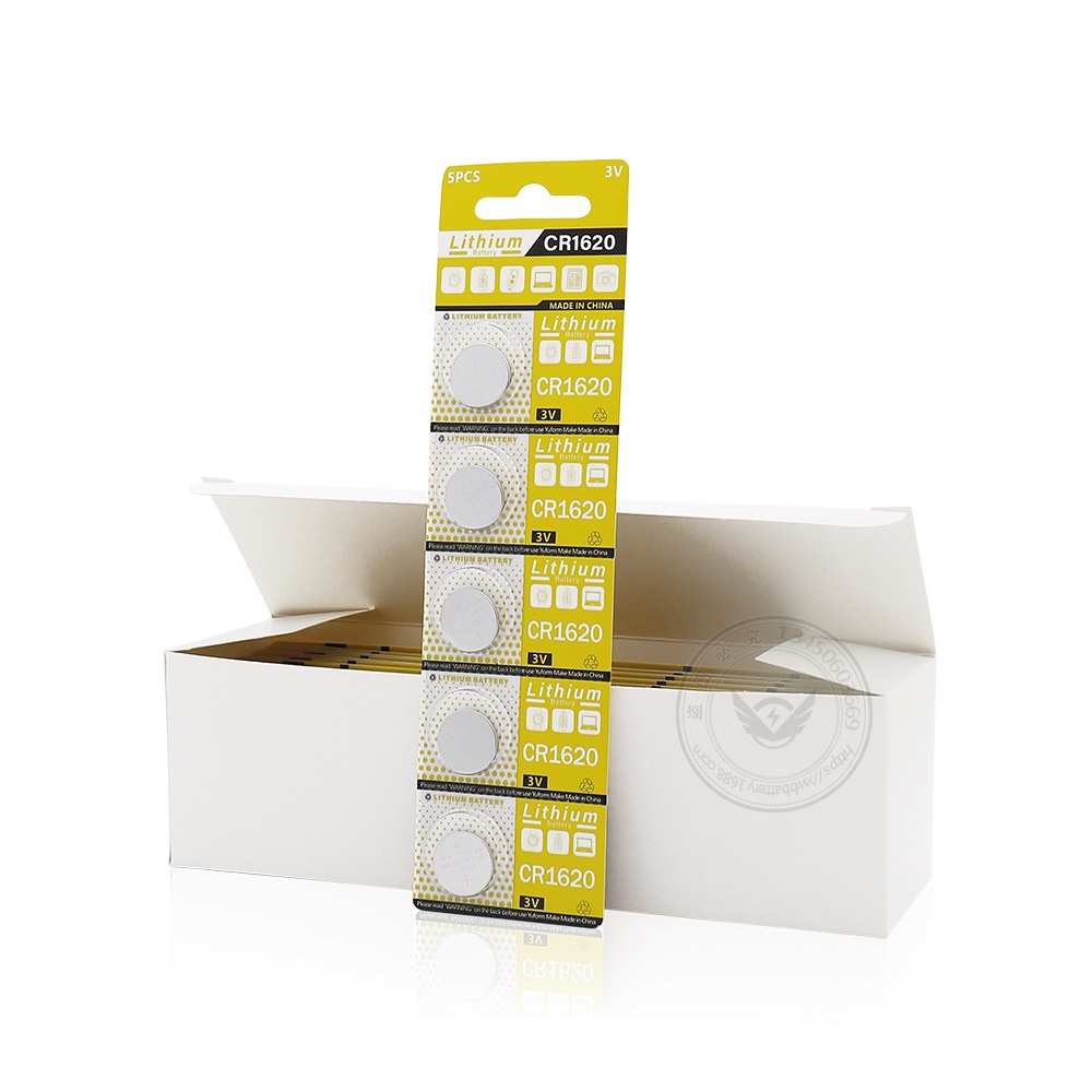Vỉ 5 viên Pin 1620 CR1620 điện áp 3V | Shopee Việt Nam