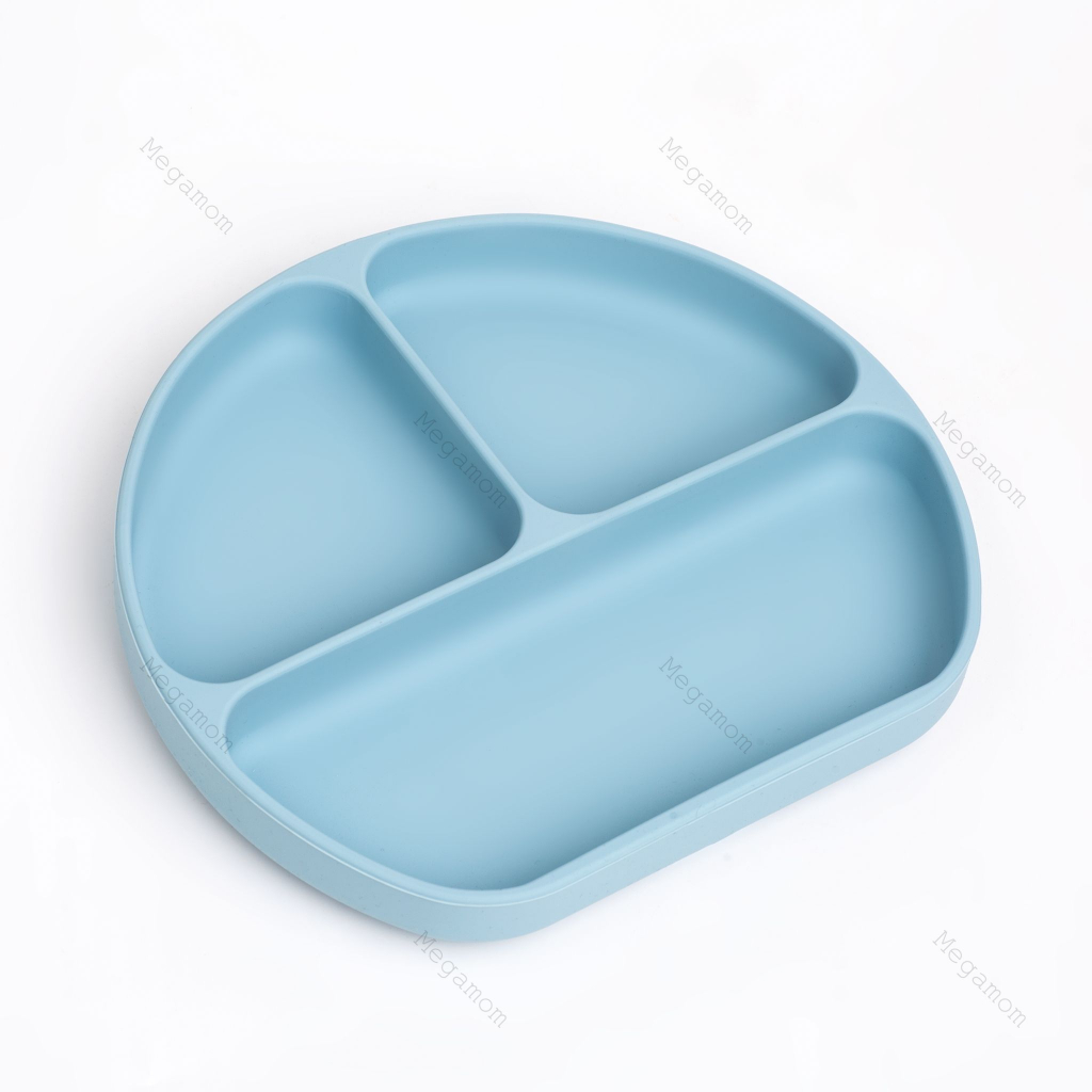 Khay Ăn Dặm Silicon Cho Bé Ăn Dặm Có Đế Hút Chân Không Chống Đổ | Shopee Việt Nam