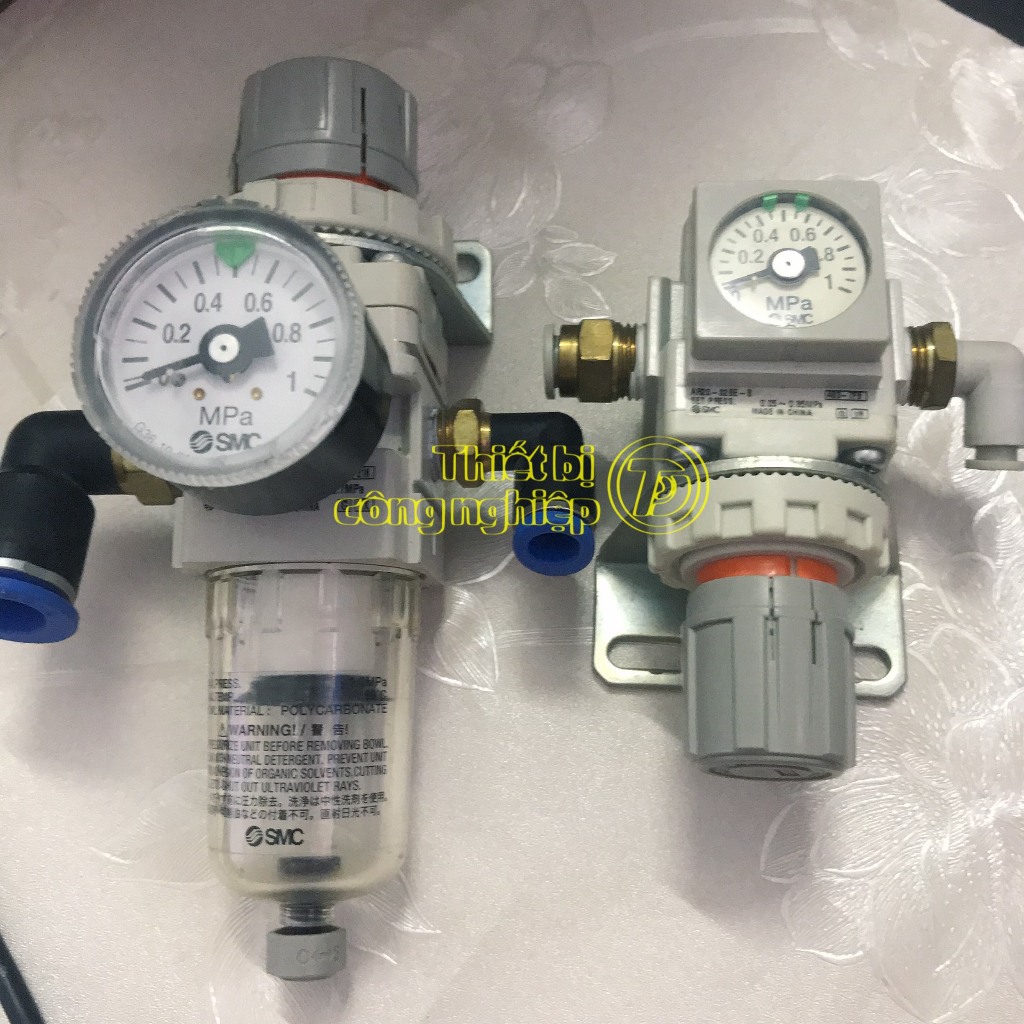 Van điều áp Lọc đơn AR20-02BE-B AW20-02BG-A hãng SMC tháo máy đẹp ...