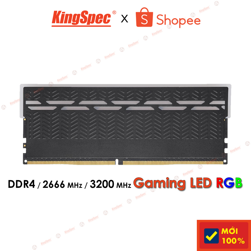 RAM KingSpec 8GB / 16GB DDR4 Gaming LED RGB cho PC | D4R - Hàng Chính ...