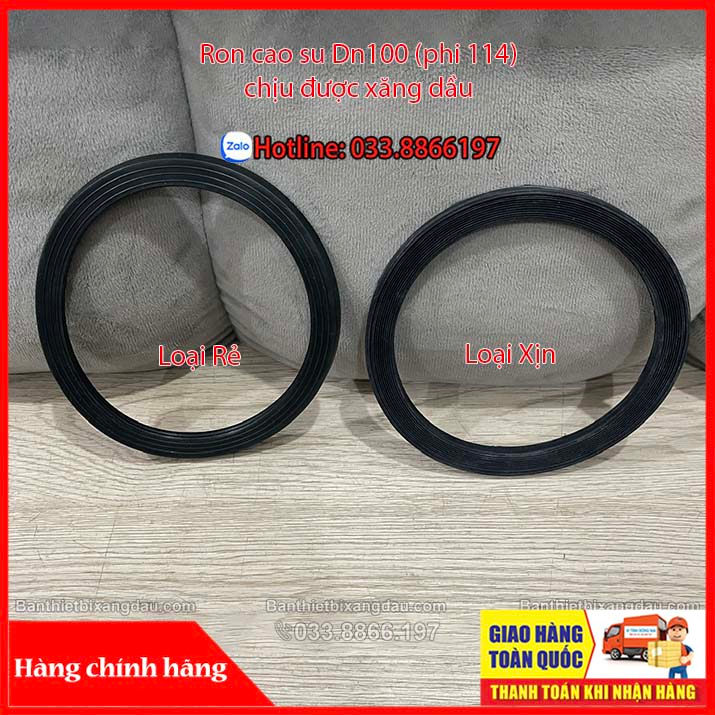 Ron cao su DN100 (phi114) chuyên dùng cho xăng dầu | Shopee Việt Nam