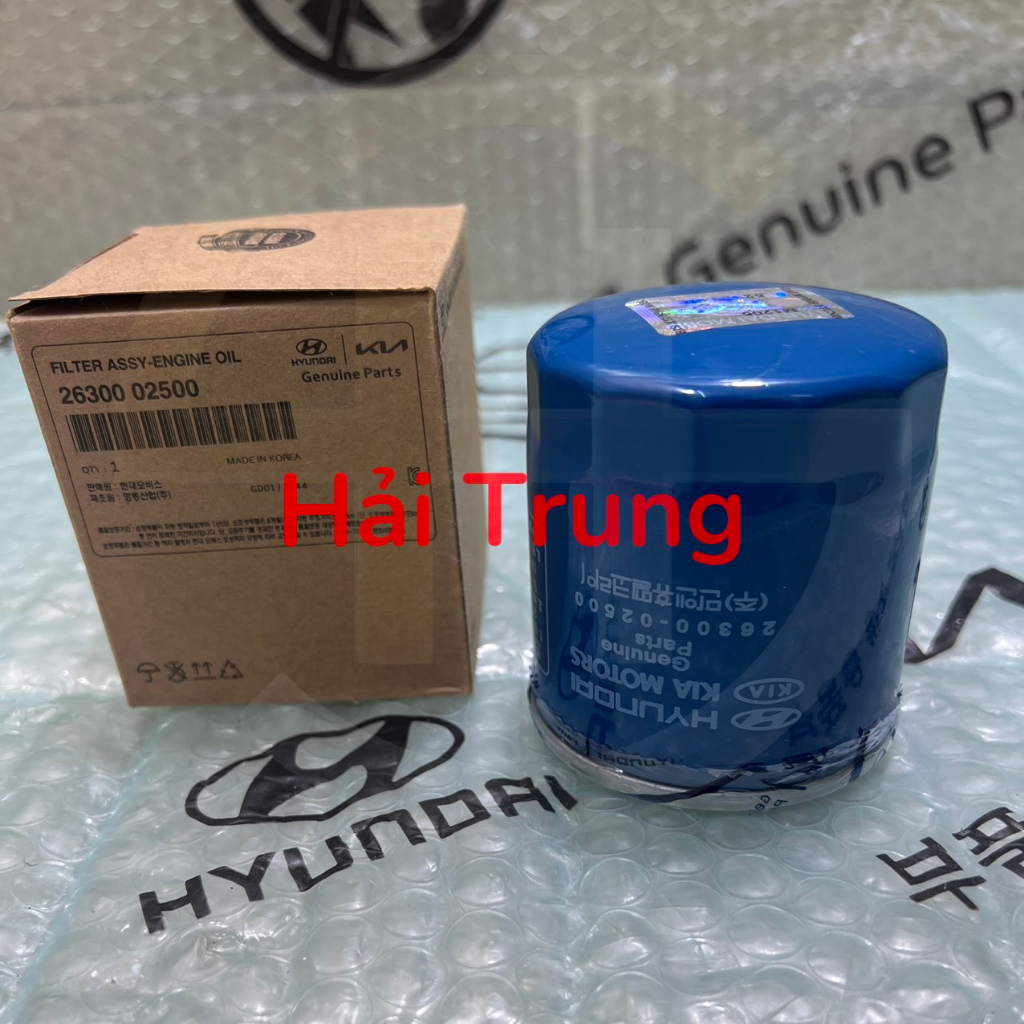 Lọc nhớt động cơ Kia Morning, I10, Accent, Getz, Rio chính hãng ...