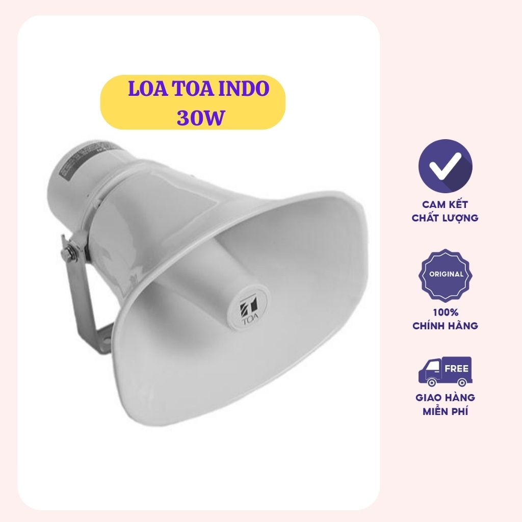 Loa phóng thanh toa 30w SC-630 xuất xứ indonesia hàng chính hãng | Shopee Việt Nam