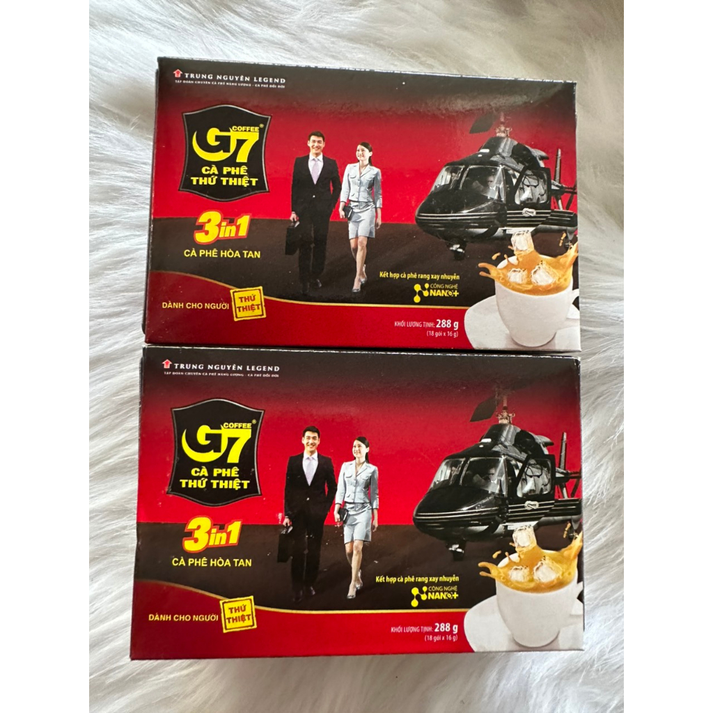 Cà Phê Sữa Hoà Tan G7 3in1 Hộp 16 gói x 18g- Trung Nguyên | Shopee Việt Nam