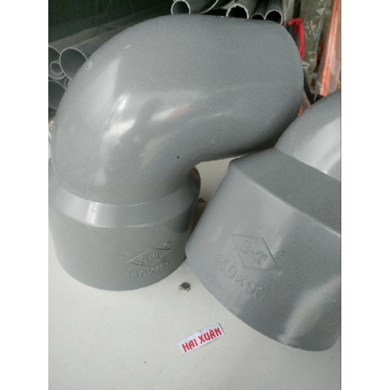 CO GIẢM ỐNG NHỰA PVC PHI 140 GIẢM 114 GIẢM 90, GIẢM 60(140/114, 140/ ...