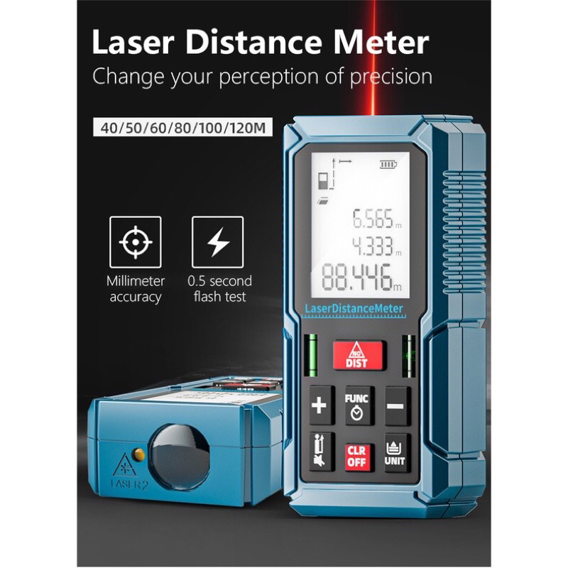 Máy đo khoảng cách laser - thước laze đo khoảng cách - thước quang ...