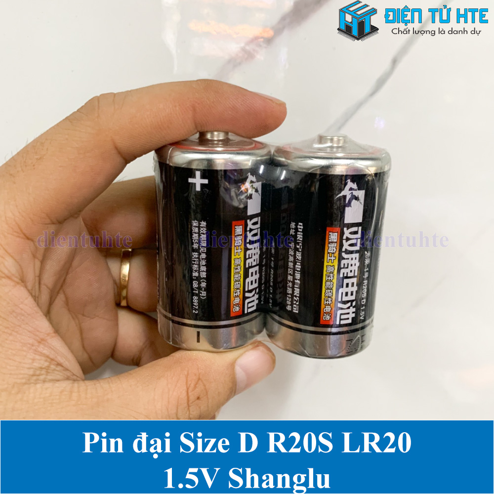 Pin đại Size D R20S LR20 1.5V shuanglu (1 viên) | Shopee Việt Nam