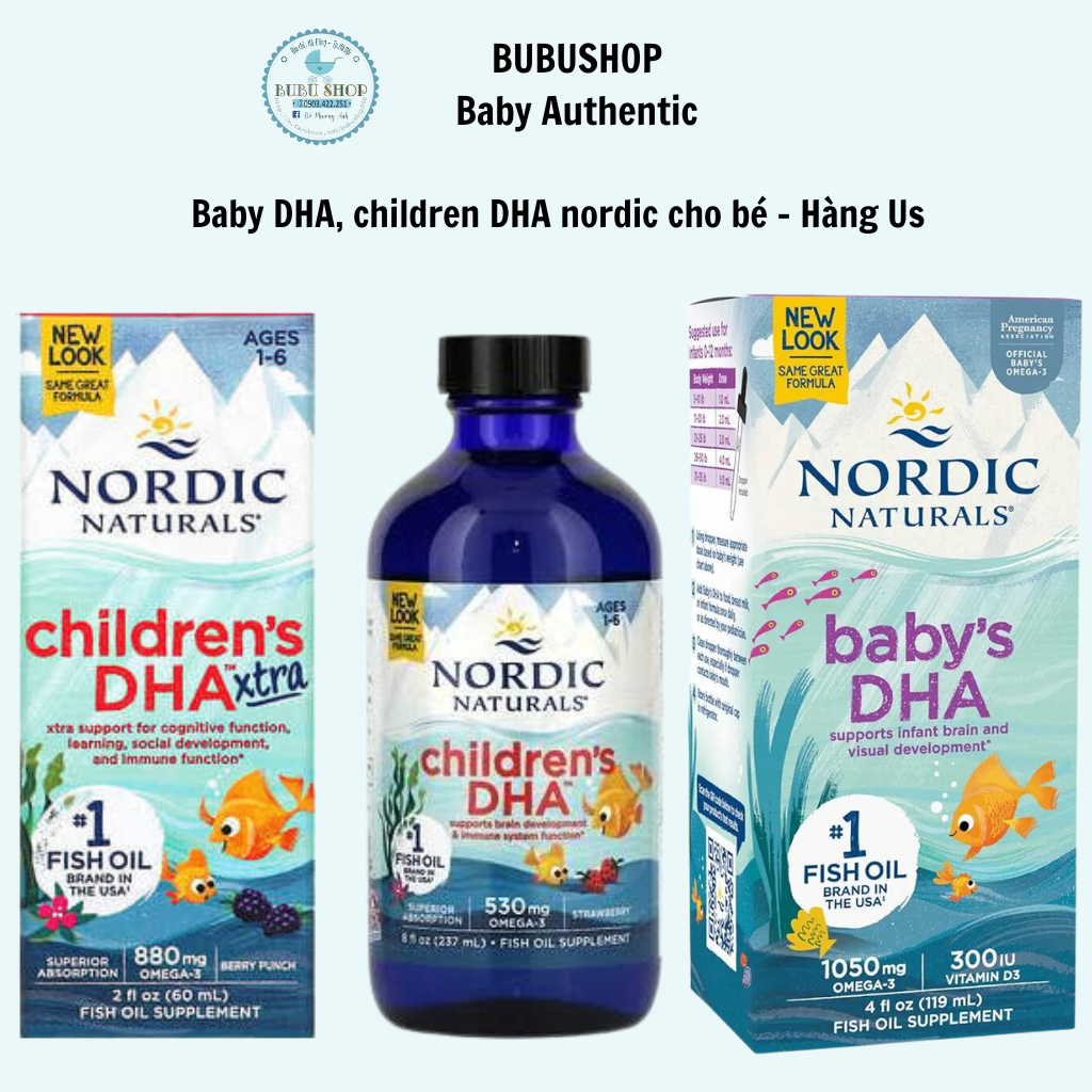 Baby Dha Nordic, Children Dha Nordic cho bé hàng chuẩn Us | Shopee Việt Nam