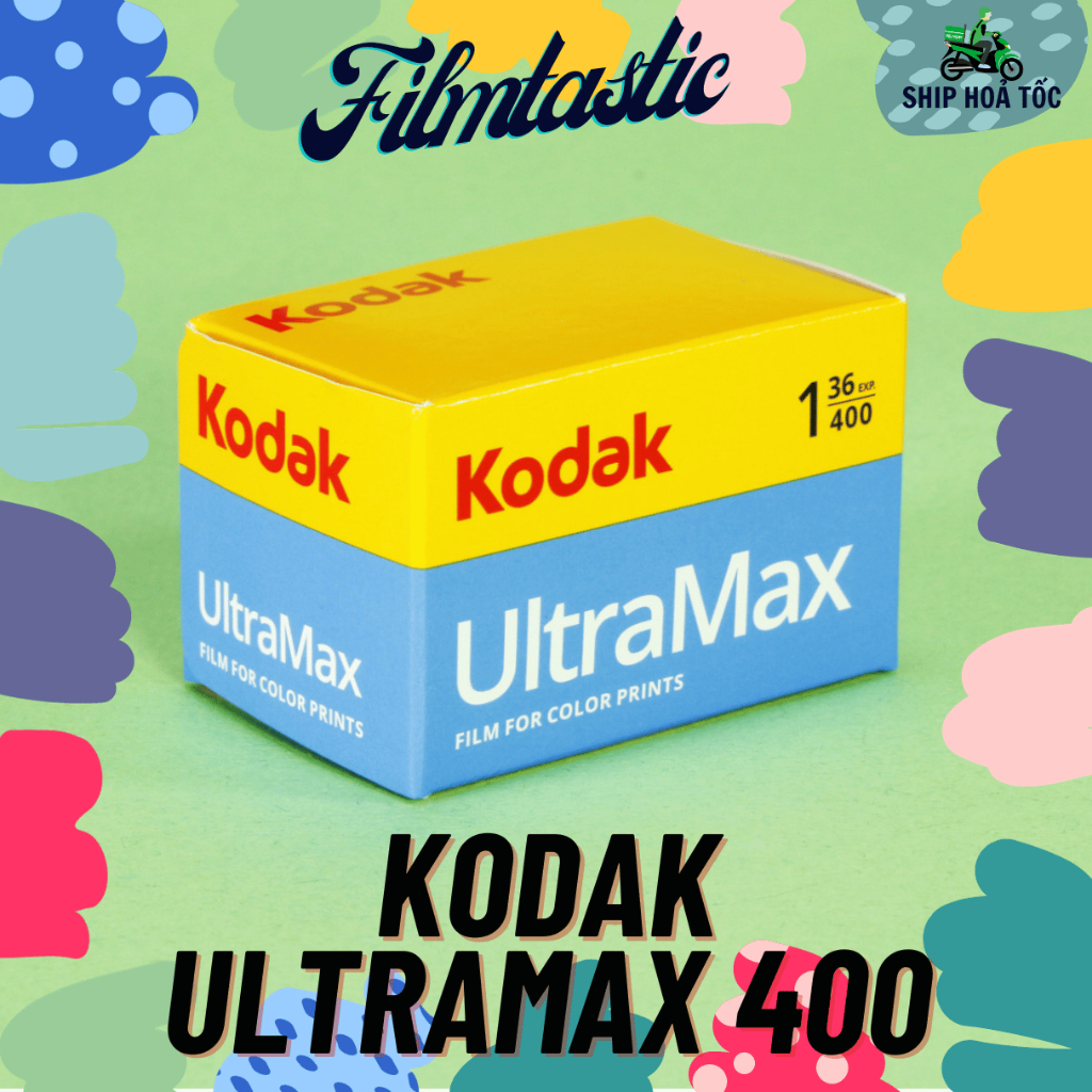 Film Kodak UltraMax 400 36 kiểu - Date xa 2027 - Phim máy ảnh, film ...