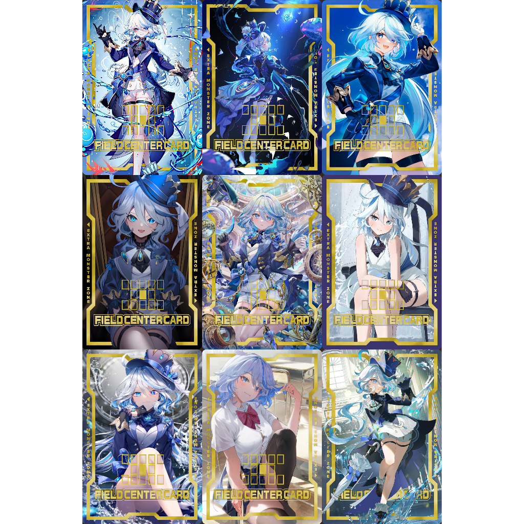 Custom Field Center Card hình nhân vật Furina - Genshin Impact (Extra ...
