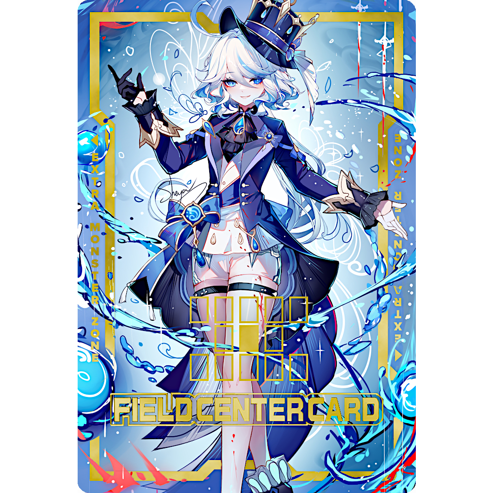 Custom Field Center Card hình nhân vật Furina - Genshin Impact (Extra ...