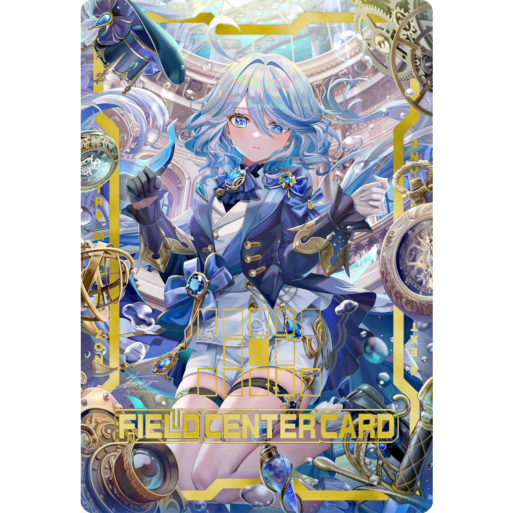 Custom Field Center Card hình nhân vật Furina - Genshin Impact (Extra ...
