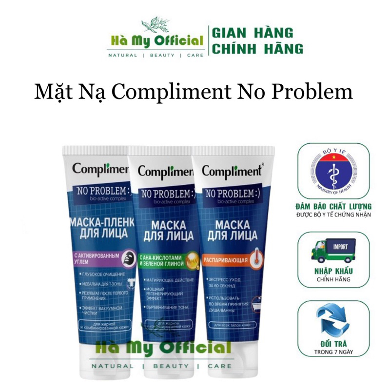 Mặt Nạ compliment No Problem 80ml/Tuýp | Shopee Việt Nam