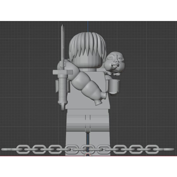 Full set phụ kiện Lego custom nhân vật Toji Fushiguro trong Jujutsu ...