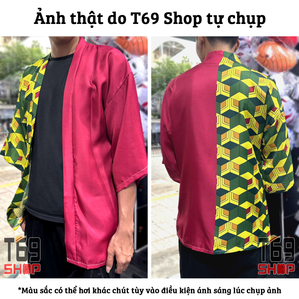 [Có nhiều mẫu] Áo khoác haori anime Kimetsu no Yaiba thời trang phong ...