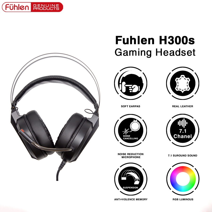 Tai Phone H300S RGB Gaming Headset Chính Hãng | Shopee Việt Nam