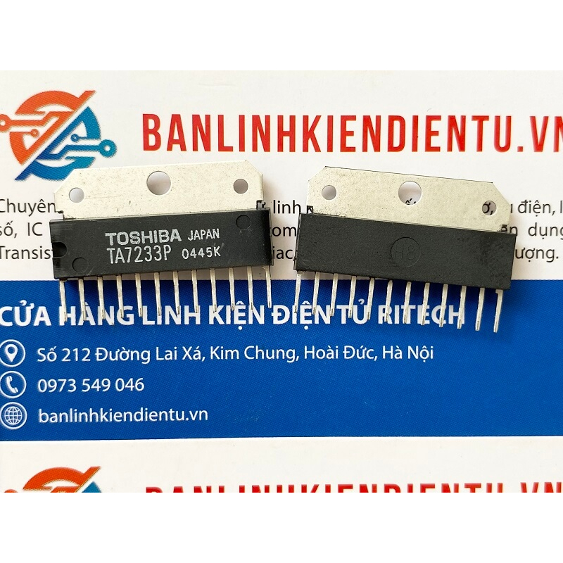 [Combo 3 chiếc] TA7233P TA7233 IC khuếch đại âm thanh 2×4.5W SIP12 | Shopee Việt Nam