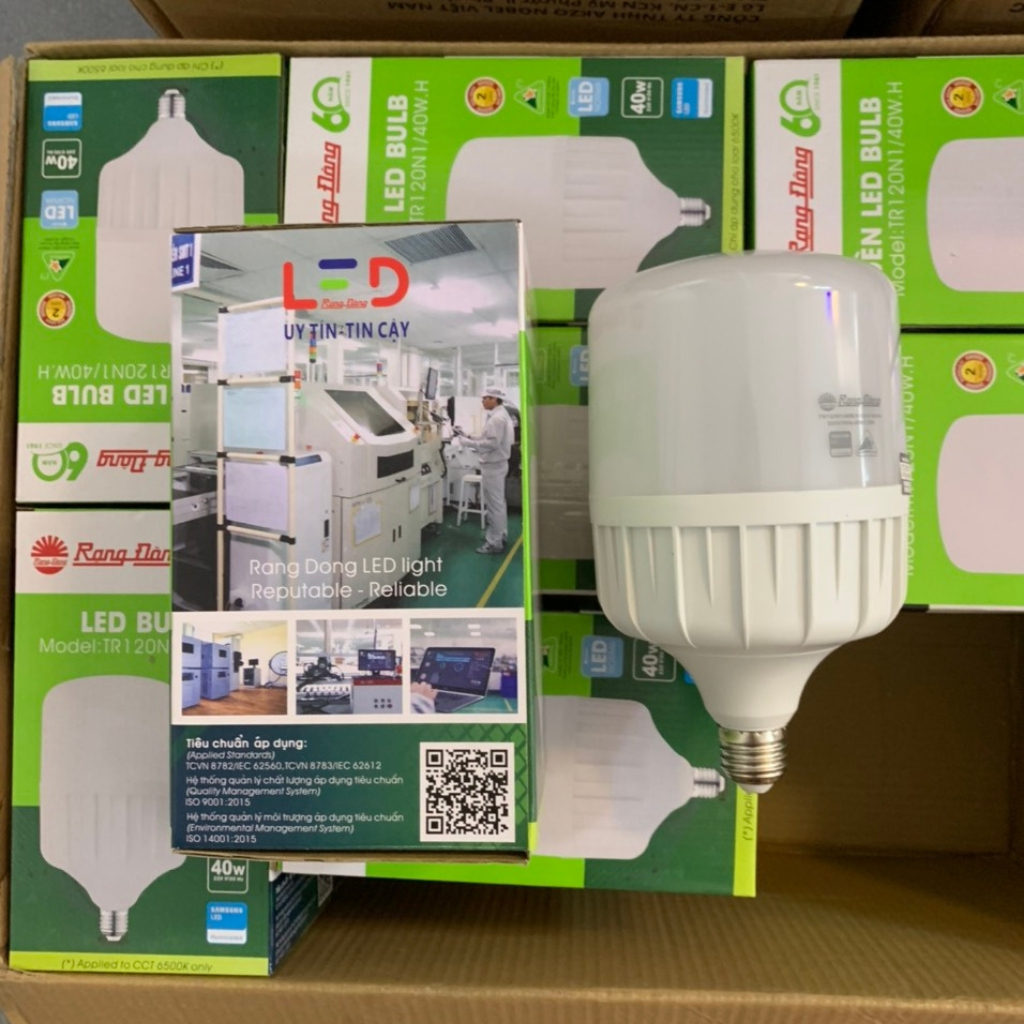 Rạng Đông Bóng Led buld trụ 20W 30W 40W 50W | Shopee Việt Nam