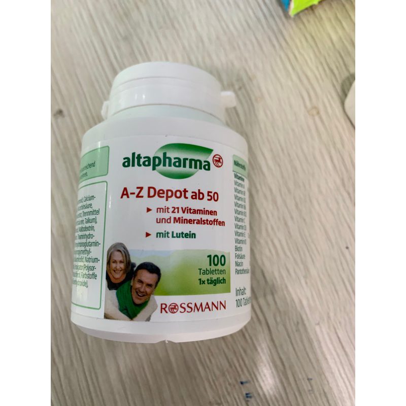 Vitamin Tổng Hợp Altapharma A Z Depot ab 50, 100 Viên date 1/24 . ( chỉ ...